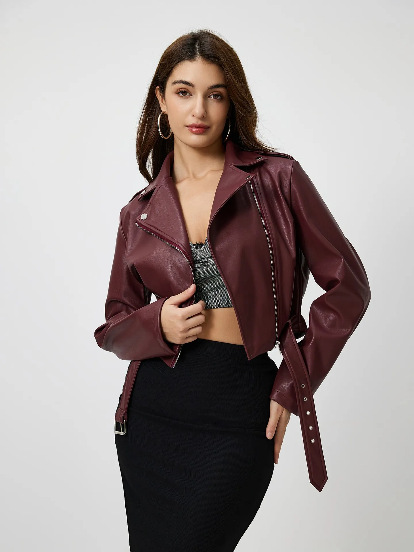 Faux Leather Jacket | Savana | Bestsellers