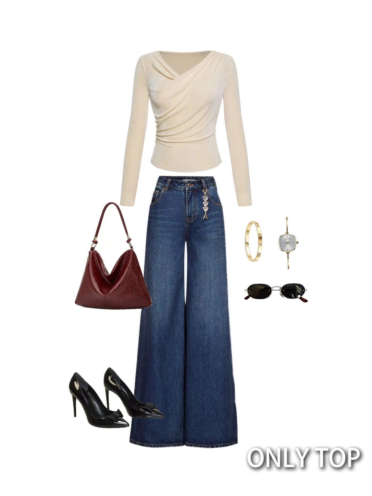 Draped Top | Savana | Bestsellers