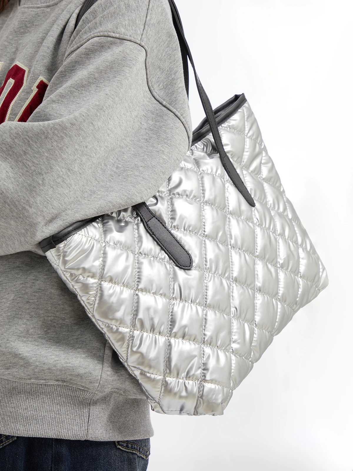 Checked Tote Bag | Savana | Bestsellers