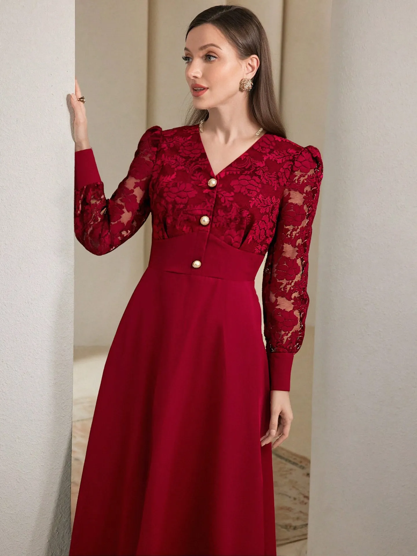 Sheer A-Line Dress | Savana | Bestsellers