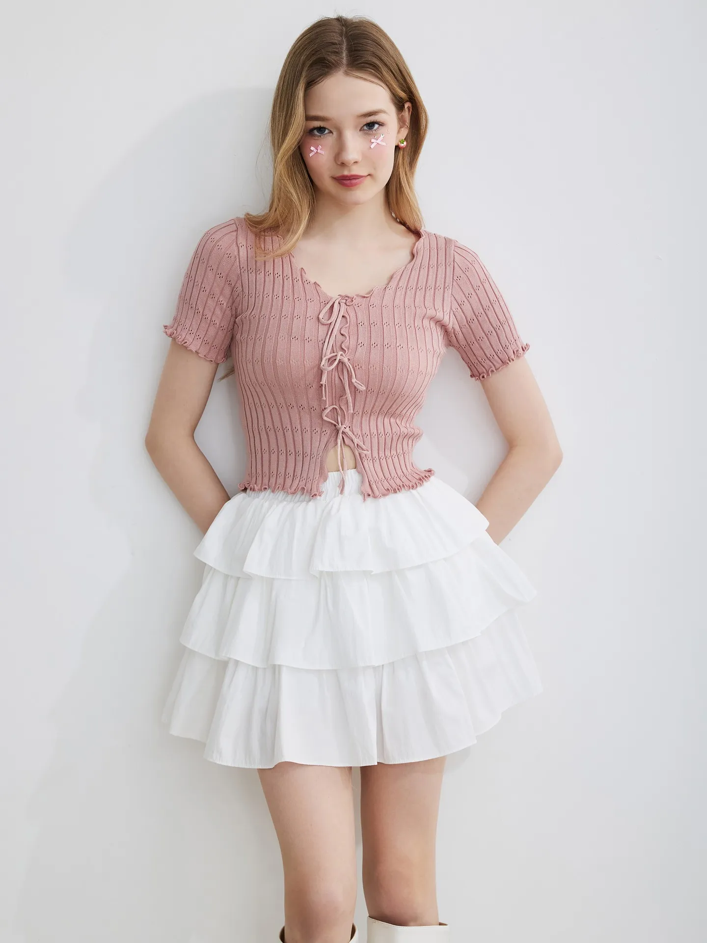 Openwork Knit Top | Savana | Bestsellers