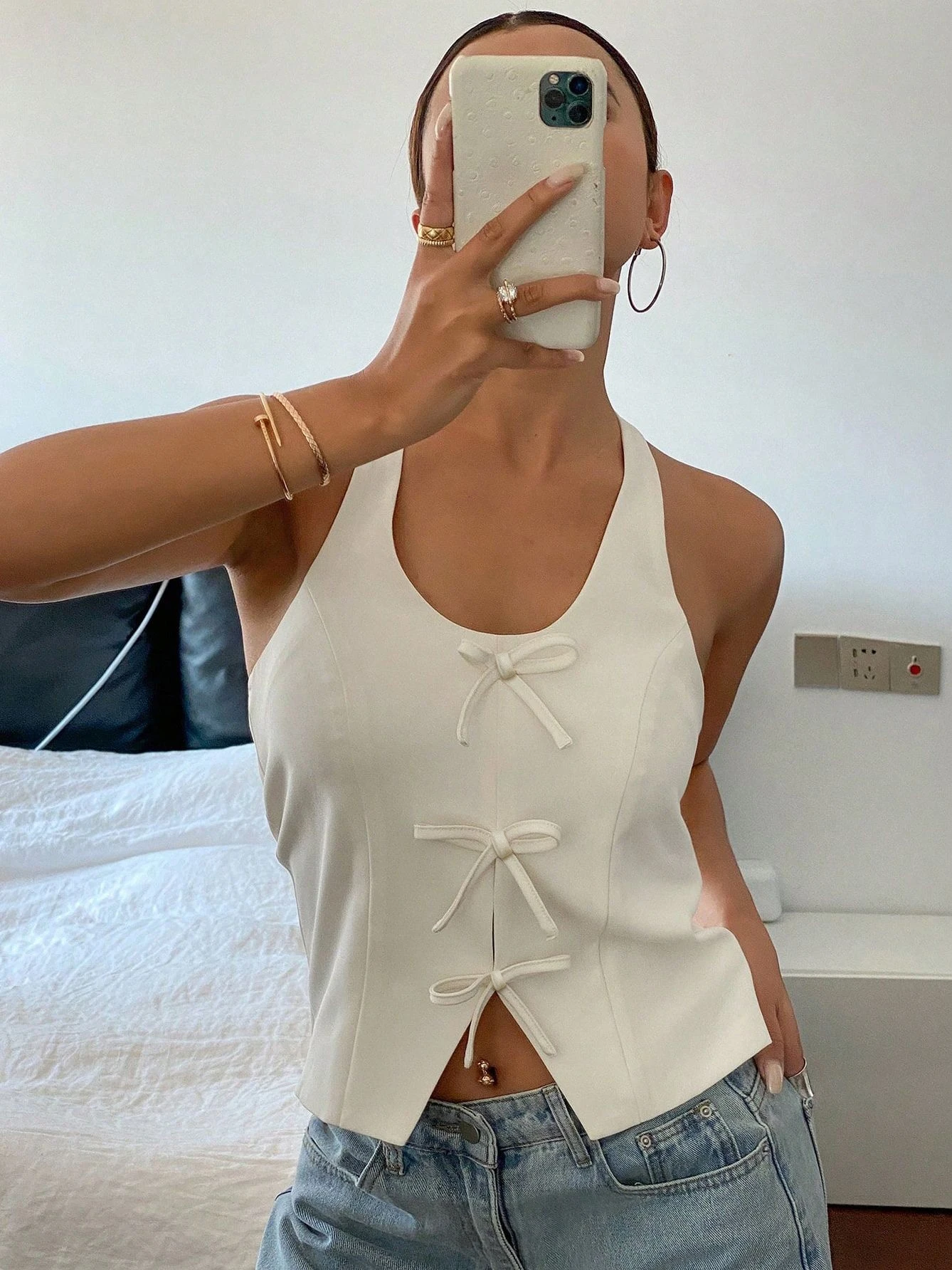 Bow Halter Top | Savana | Bestsellers