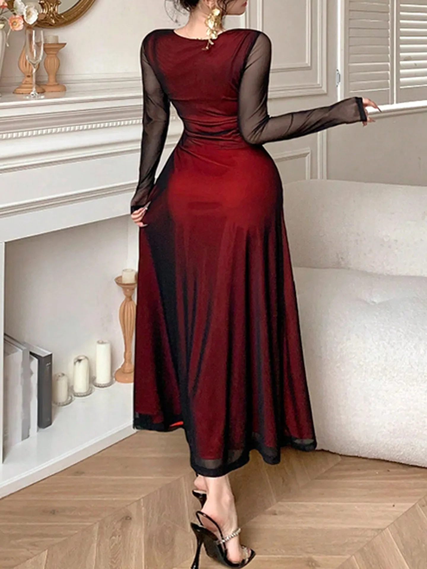 Sheer Bodycon Dress | Savana | Bestsellers