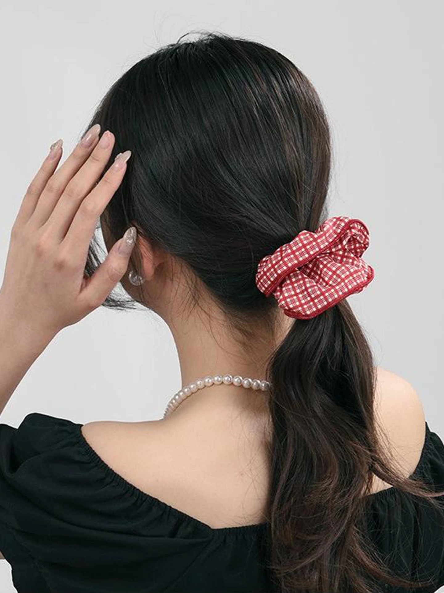 Plaid Hair Tie | Savana | Bestsellers