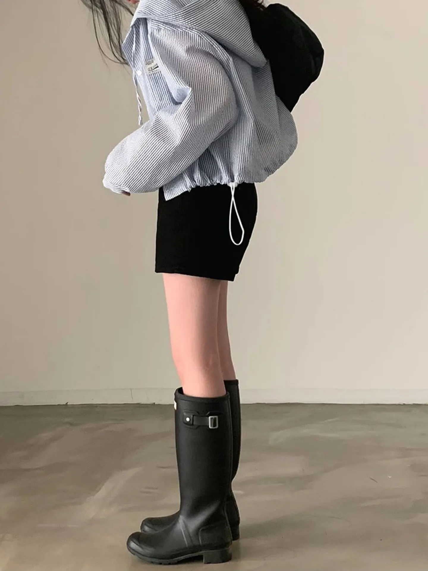 Drawstring Windbreaker Jacket | Savana | Bestsellers