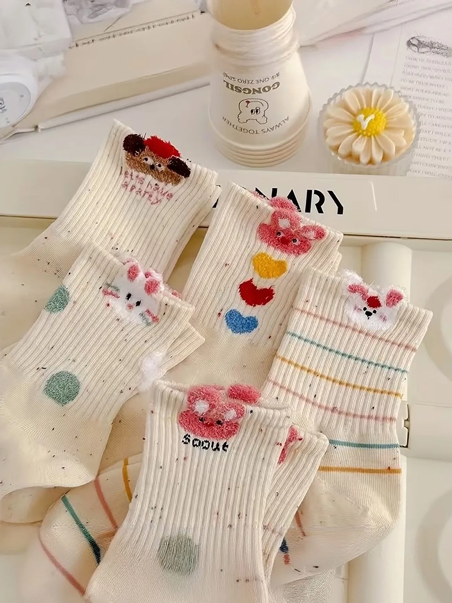 5Pairs Of Animal Print Sock | Savana | Bestsellers