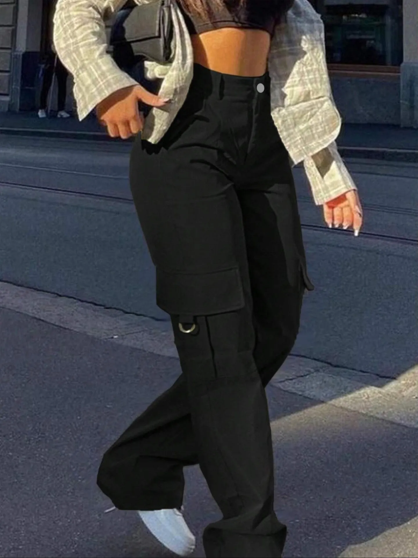 Pocket Straight Leg Pants | Savana | Bestsellers