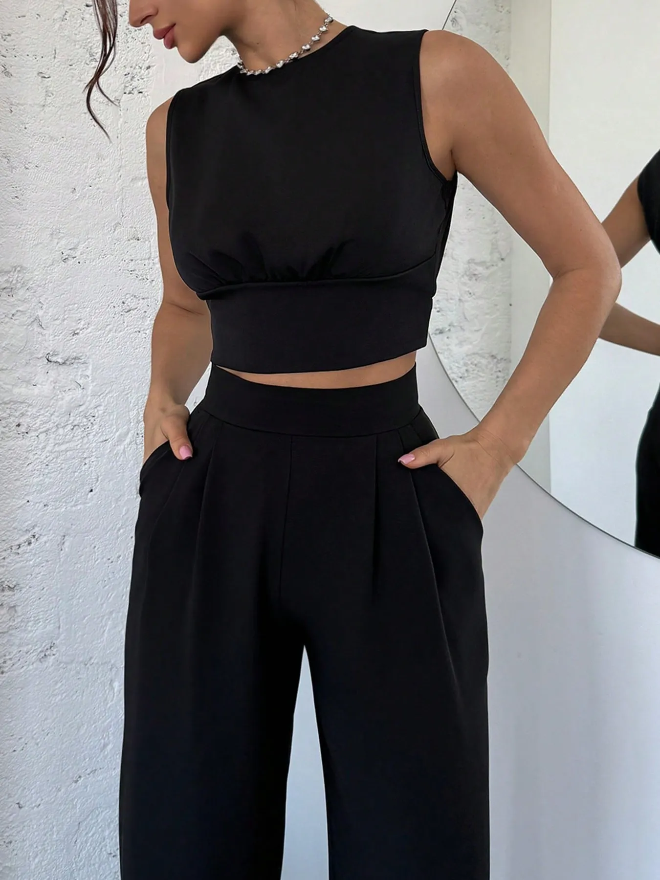 Open Back Tank Top | Savana | Bestsellers