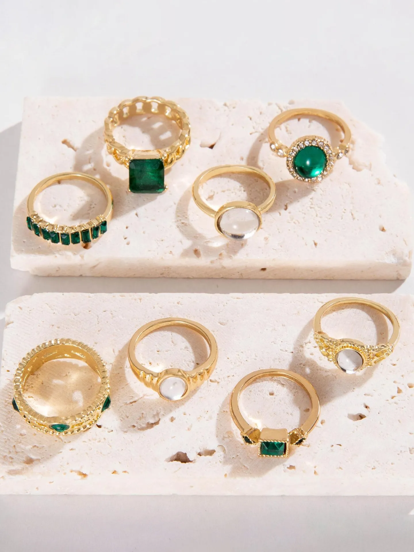Geometric Ring Set | Savana | Bestsellers