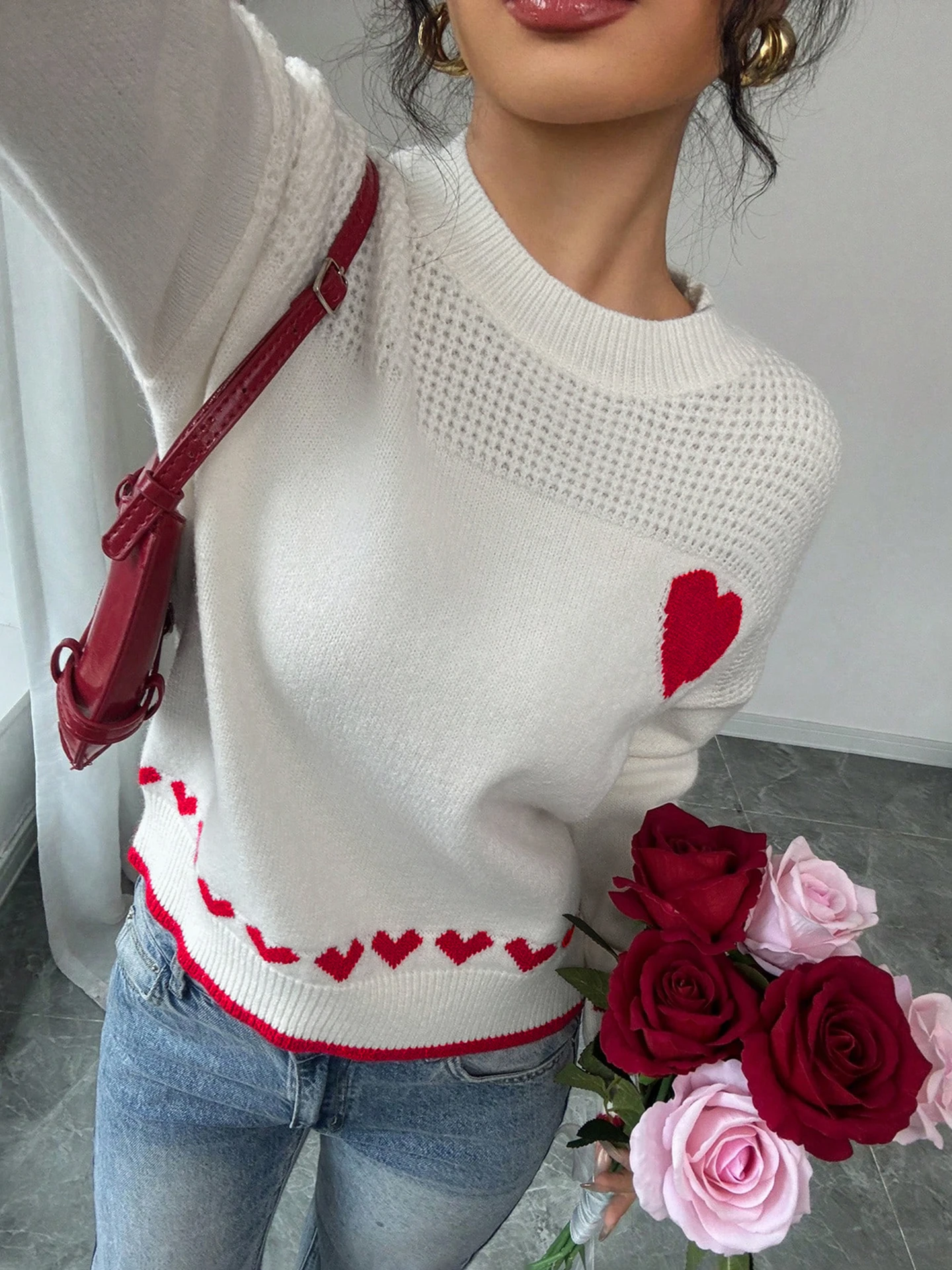 Contrast Knit Pullover | Savana | Bestsellers