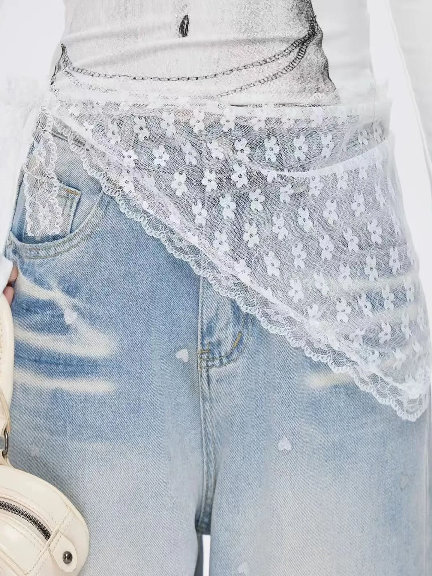 Lace Trim Rope Belt | Savana | Bestsellers