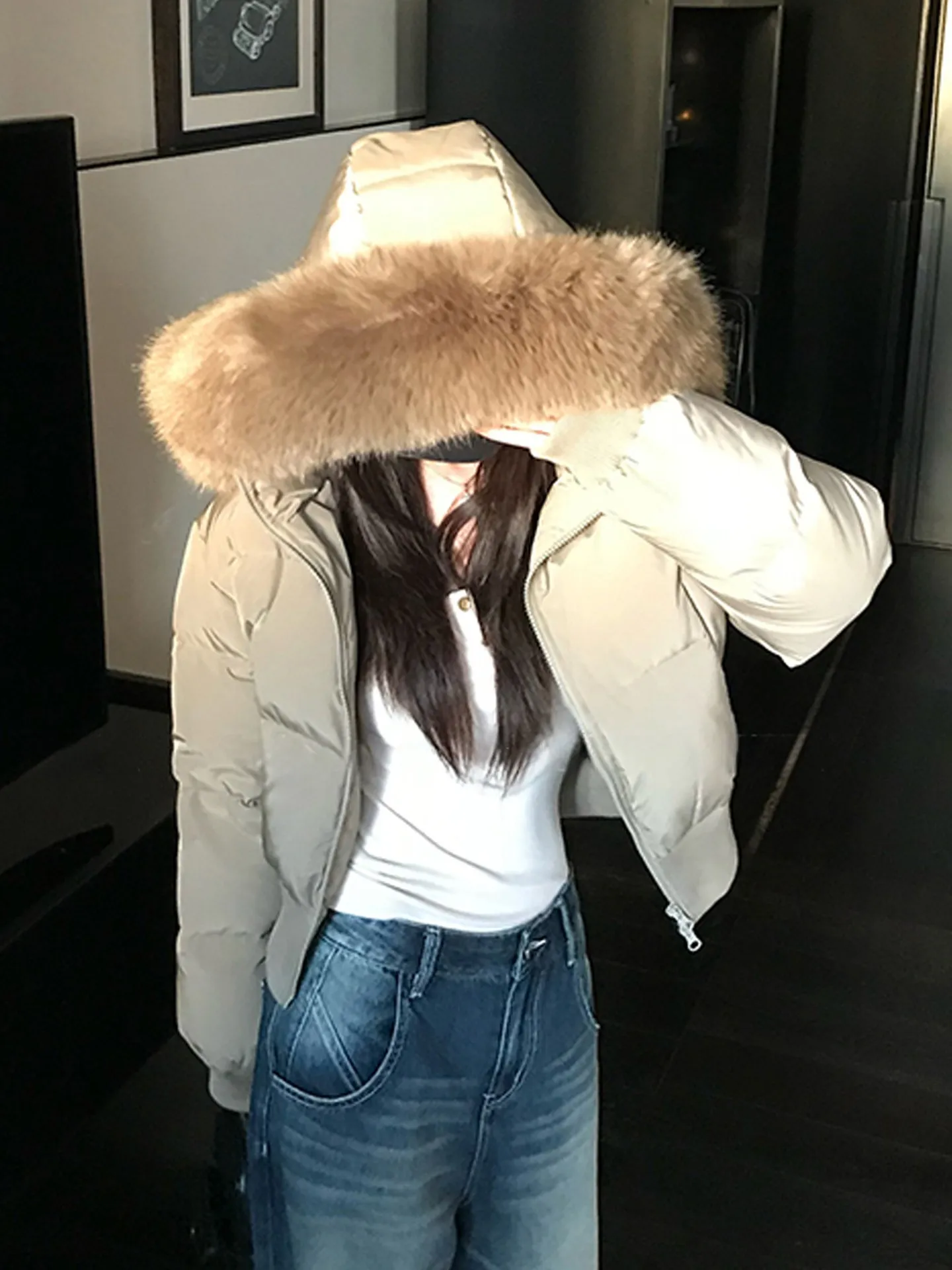 Faux Fur Trim Puffer Coat | Savana | Bestsellers
