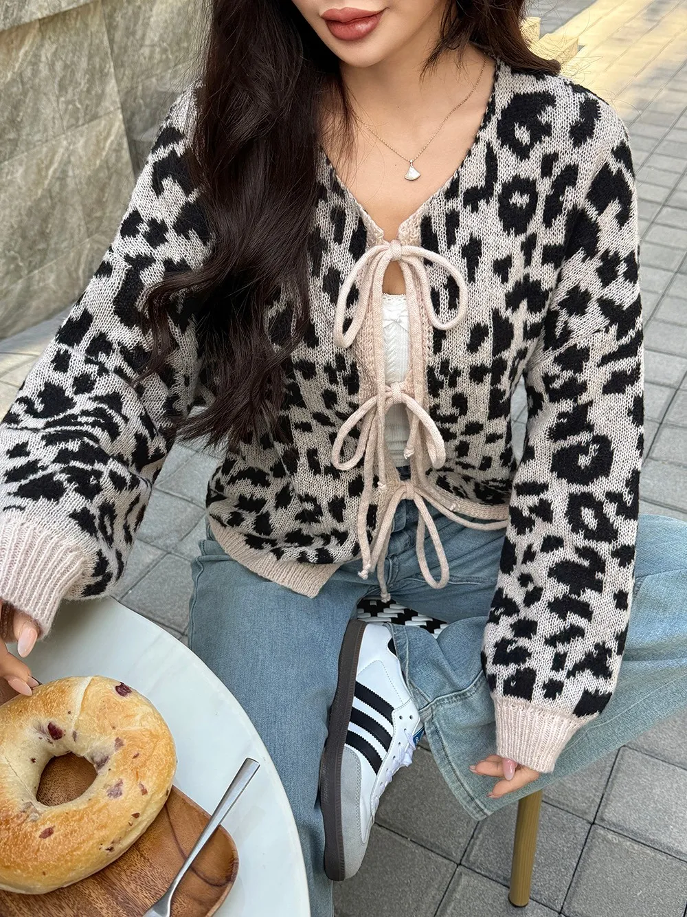 Jacquard Knit Cardigan | Savana | Bestsellers