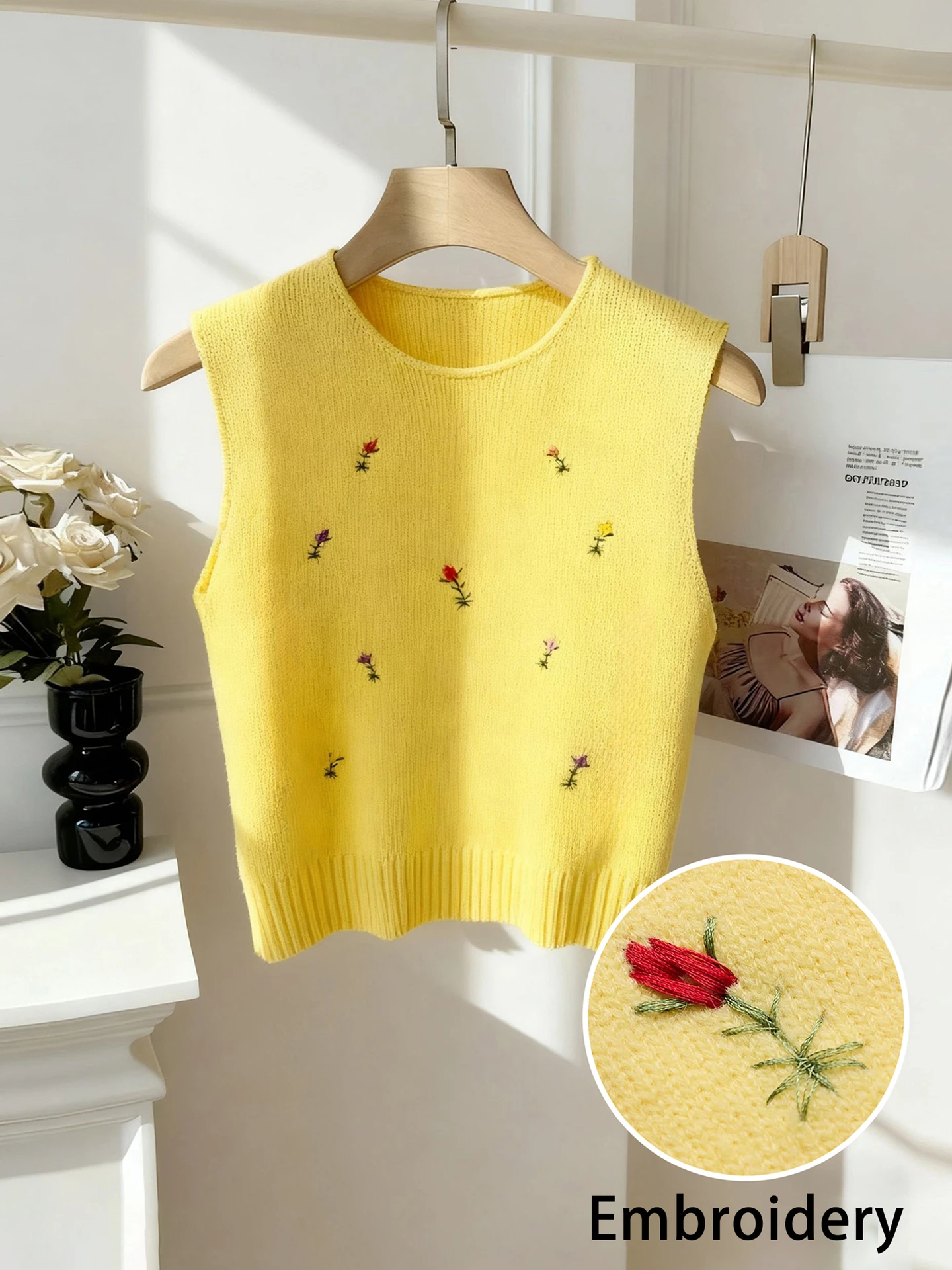 Embroidered Knit Top | Savana | Bestsellers