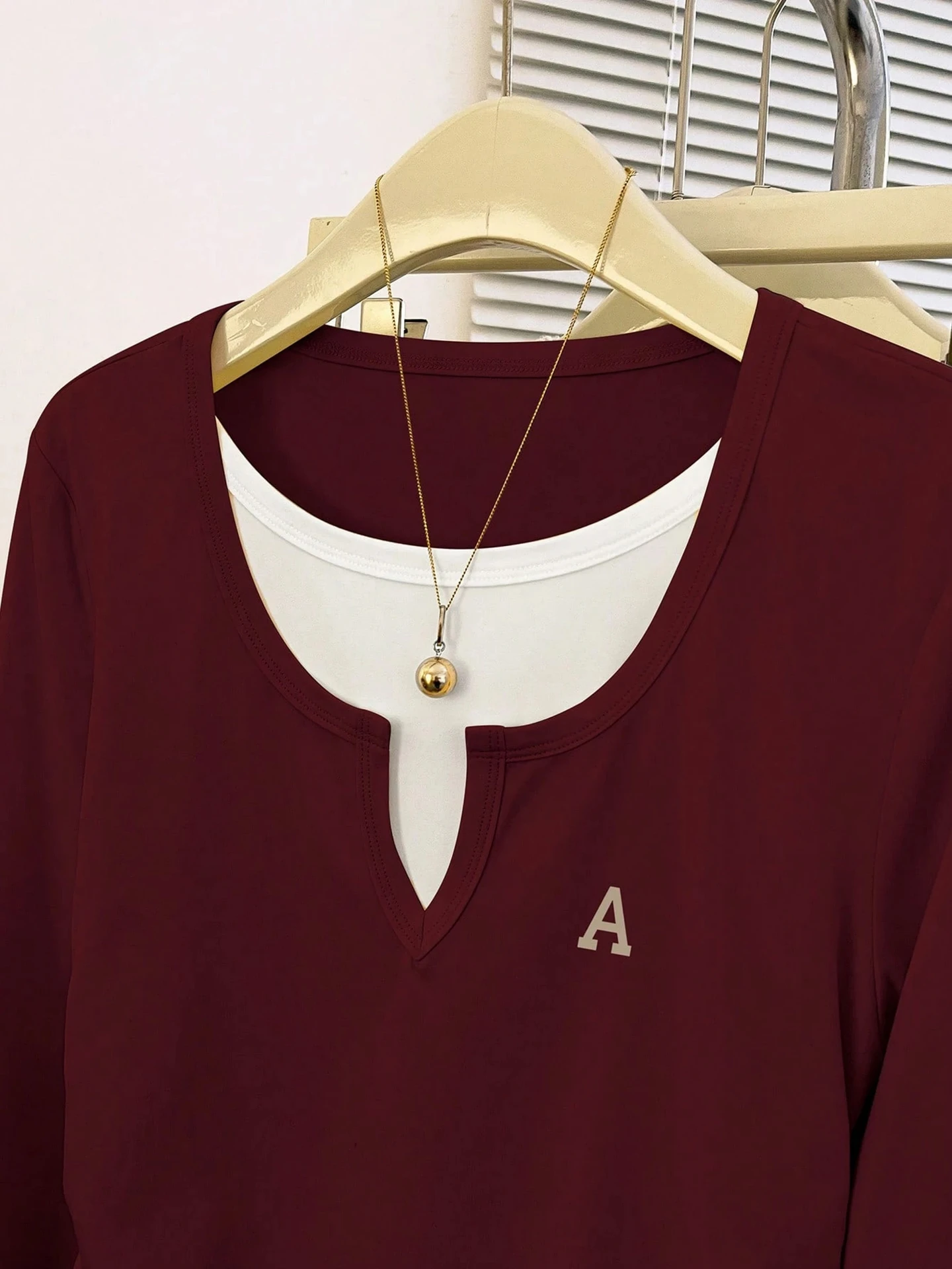 Contrast Placket T-Shirt | Savana | Bestsellers